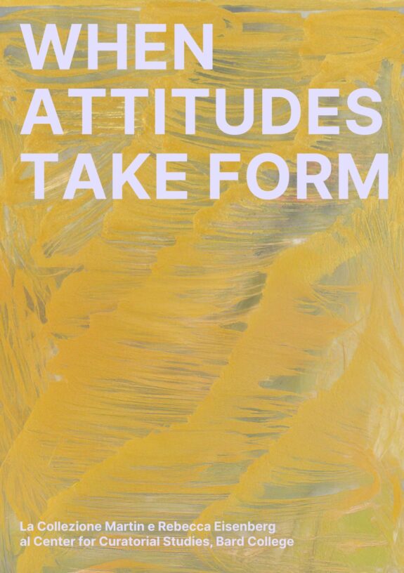 WHEN ATTITUDES TAKE FORM | didascalie Easy to Read | Fondazione ...